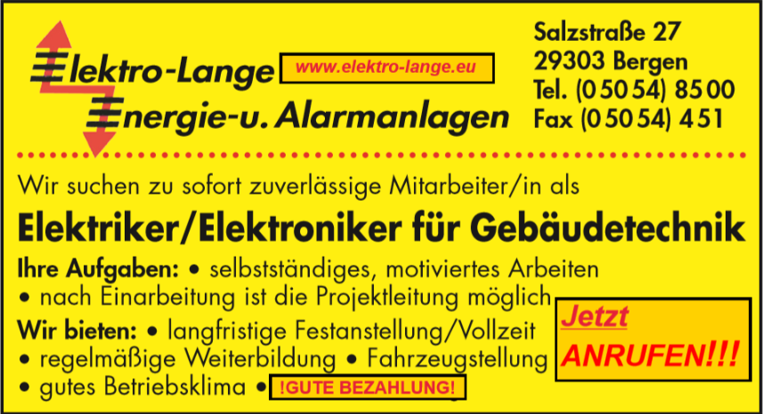 Elektro Lange Selm